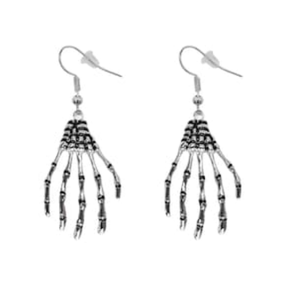 Celebrate It | Jewelry | Skeleton Hand Earrings Perfect For Halloween ...